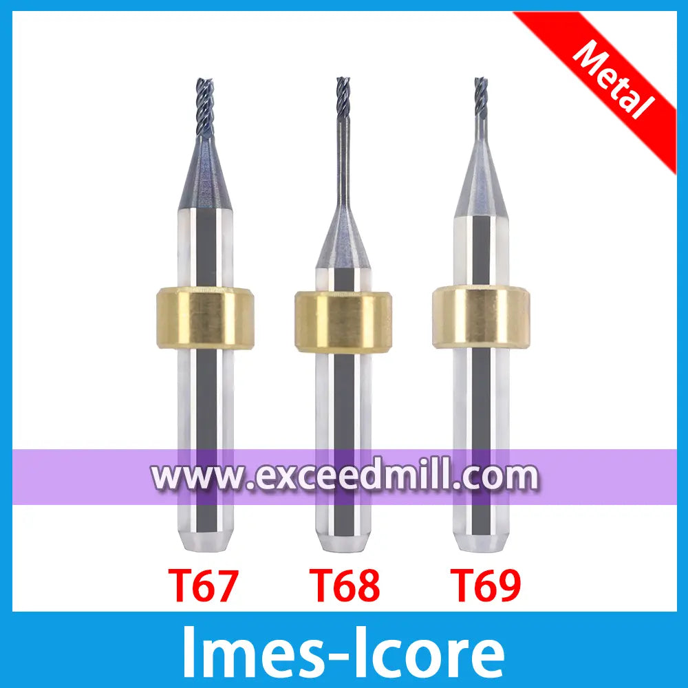 Imes-Icore CAD/CAM 6mm Shank Tools Shaft Flat-end for Titanium,COCR ...